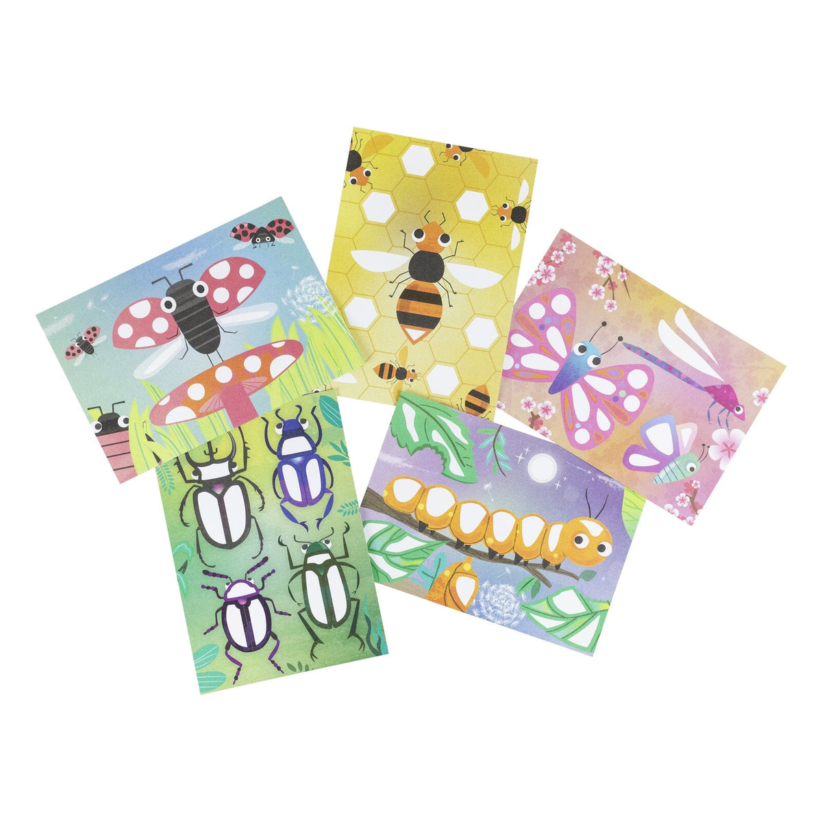 Foil art - Bug World - Kawaii Kids