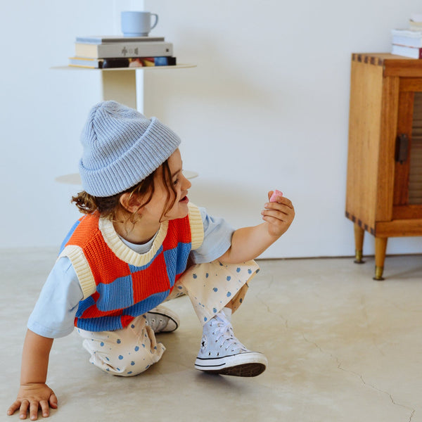 Figo Beanie - Blue - Kawaii Kids
