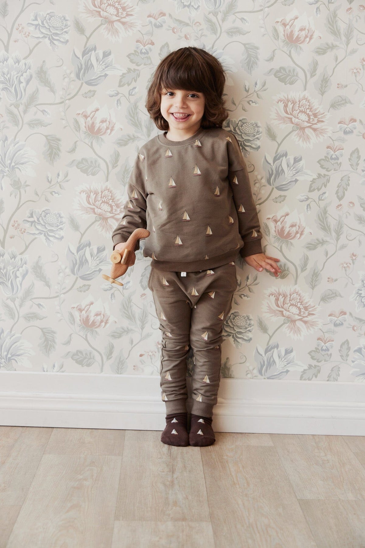 Morgan Track Pant (Sail Away) - Kawaii Kids