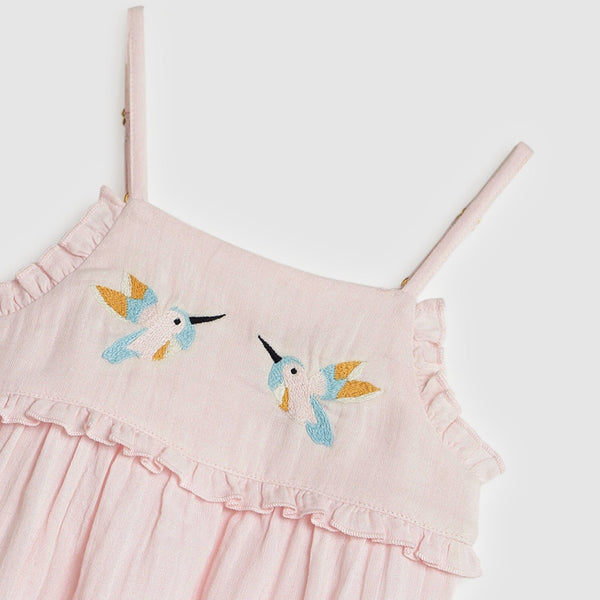 Margi Playsuit - White Birds - Kawaii Kids