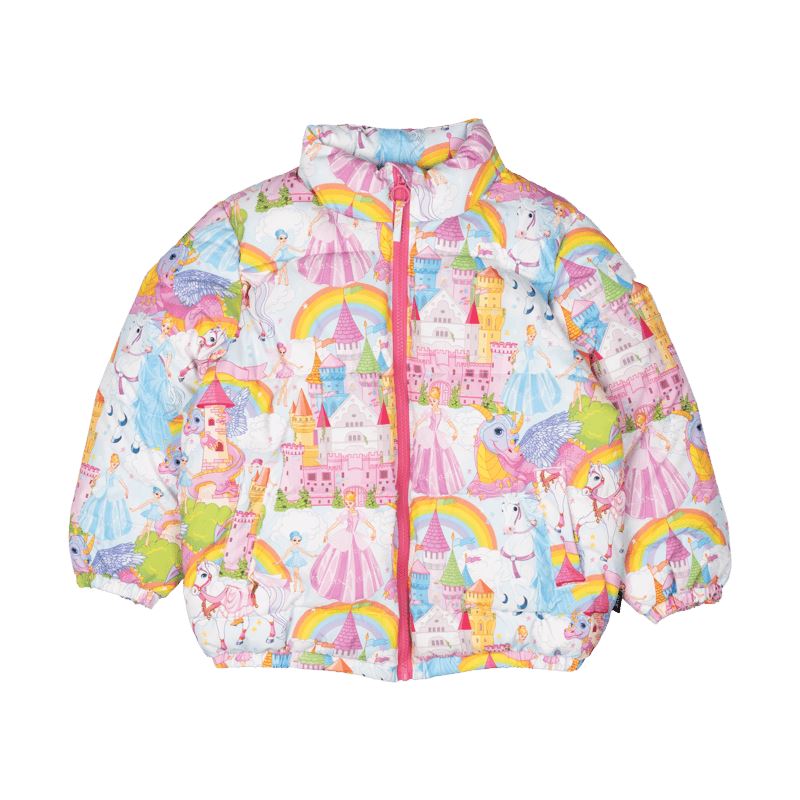 Castles in the Air Padded Jacket - Kawaii Kids