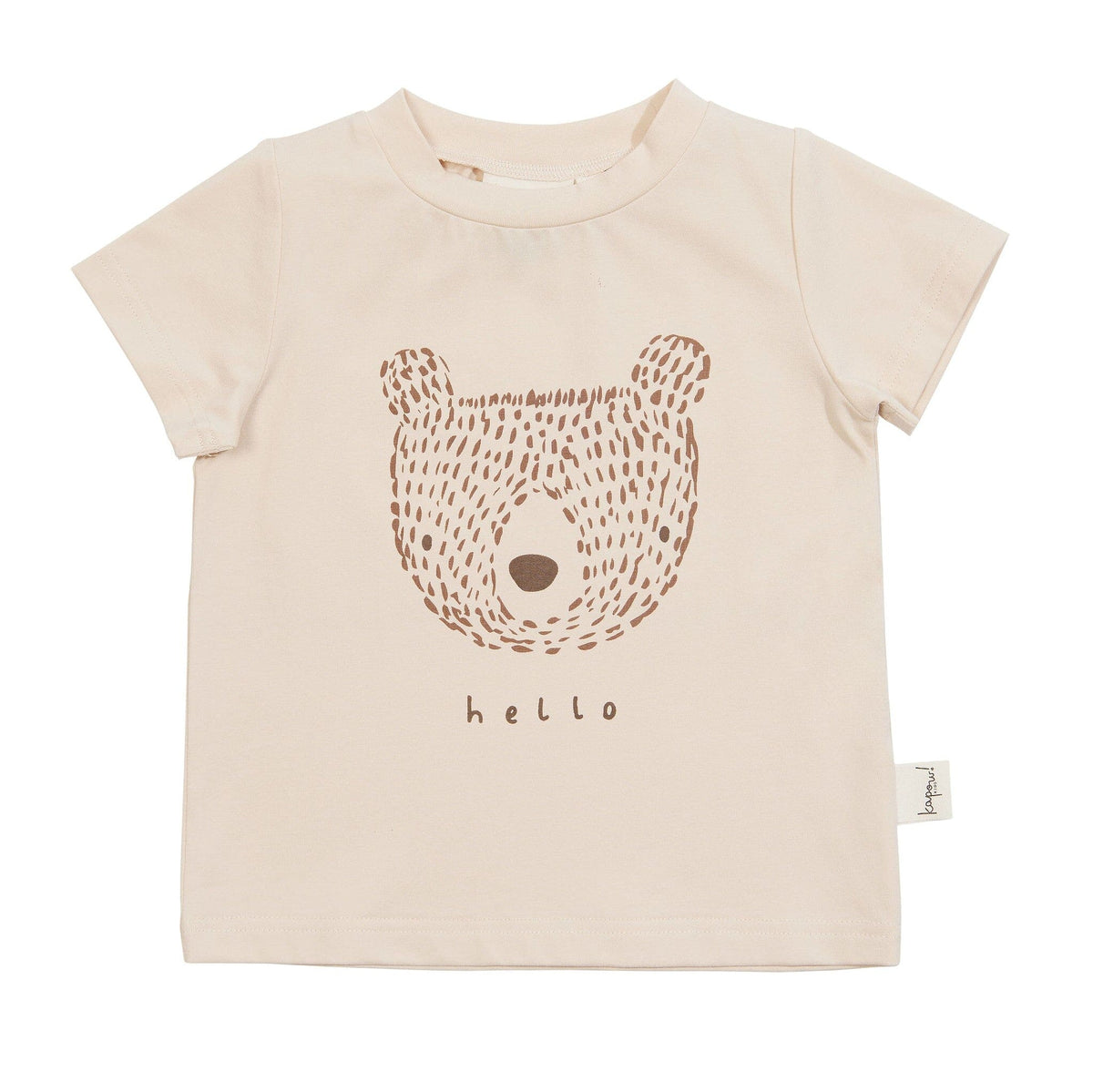 Teddy Coco Placement T-Shirt - Kawaii Kids