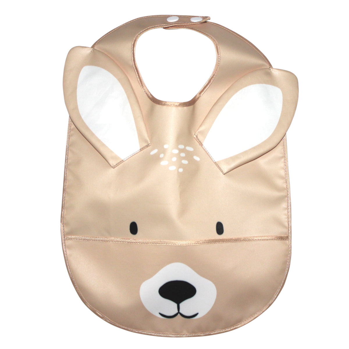 Kangaroo Wipeable Bib - Kawaii Kids