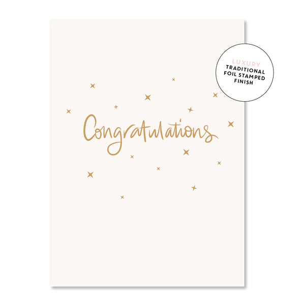 Congratulations Greeting Card - Kawaii Kids