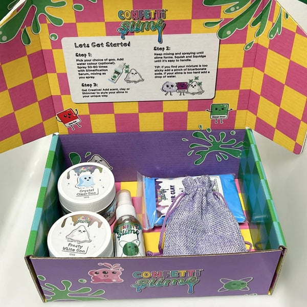 Confetti Slime DIY Kit - Kawaii Kids