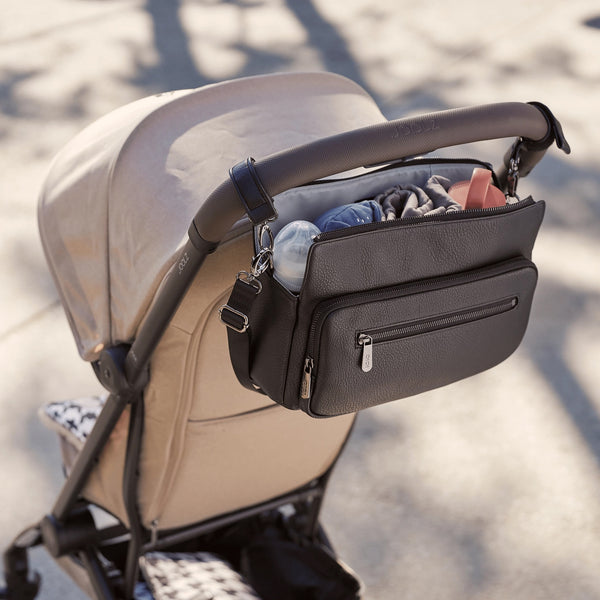 Pram Caddy 2.0 (Vegan Black) - Kawaii Kids