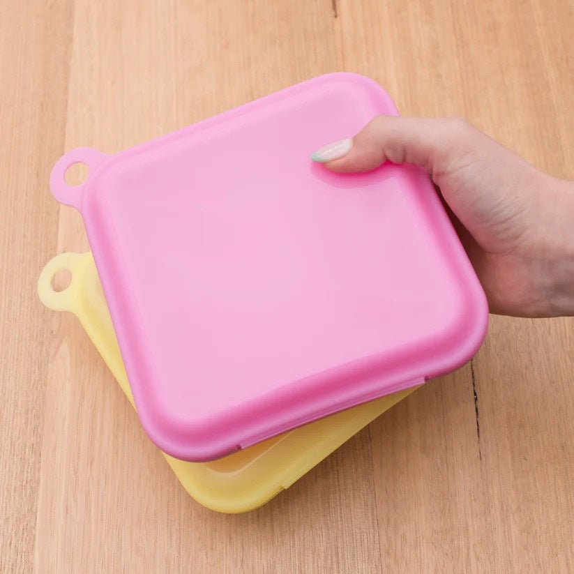 Sandwich Pouches (Fuchsia & Lemon) - Kawaii Kids