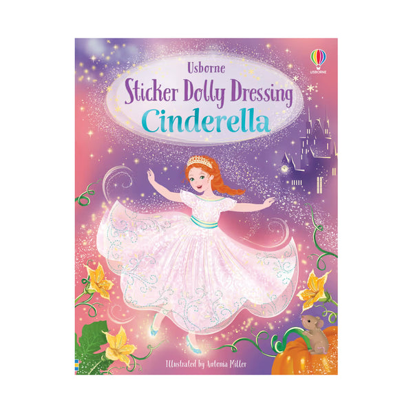 Sticker Dolly Dressing (Cinderella) - Kawaii Kids