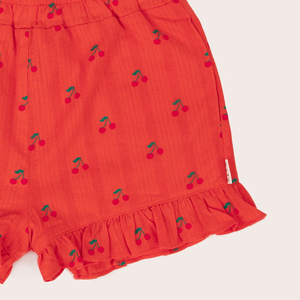 Very Cherry Frill Shorts - Kawaii Kids