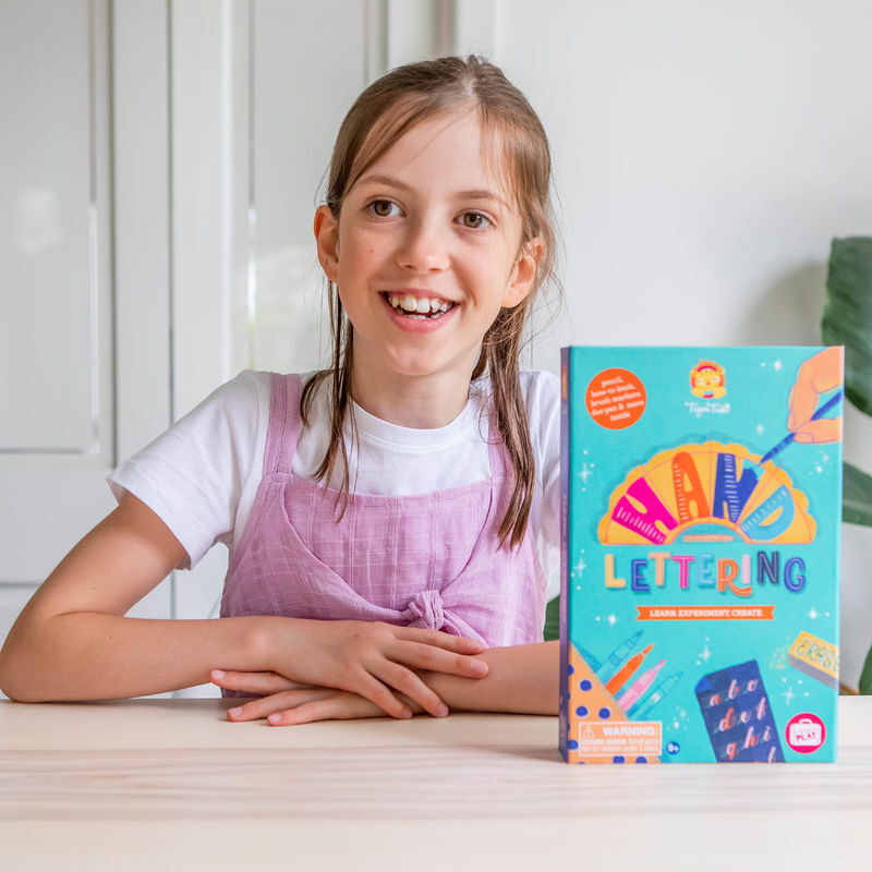 Hand Lettering - Learn.Experiment.Create - Kawaii Kids