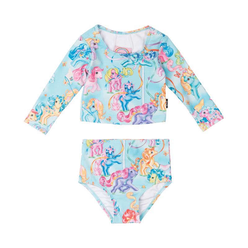 CHASING BUTTERFLIES BABY RASHIE SET - Kawaii Kids