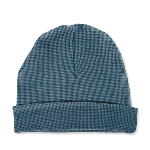 Vintage Blue Waffle Hat - Kawaii Kids